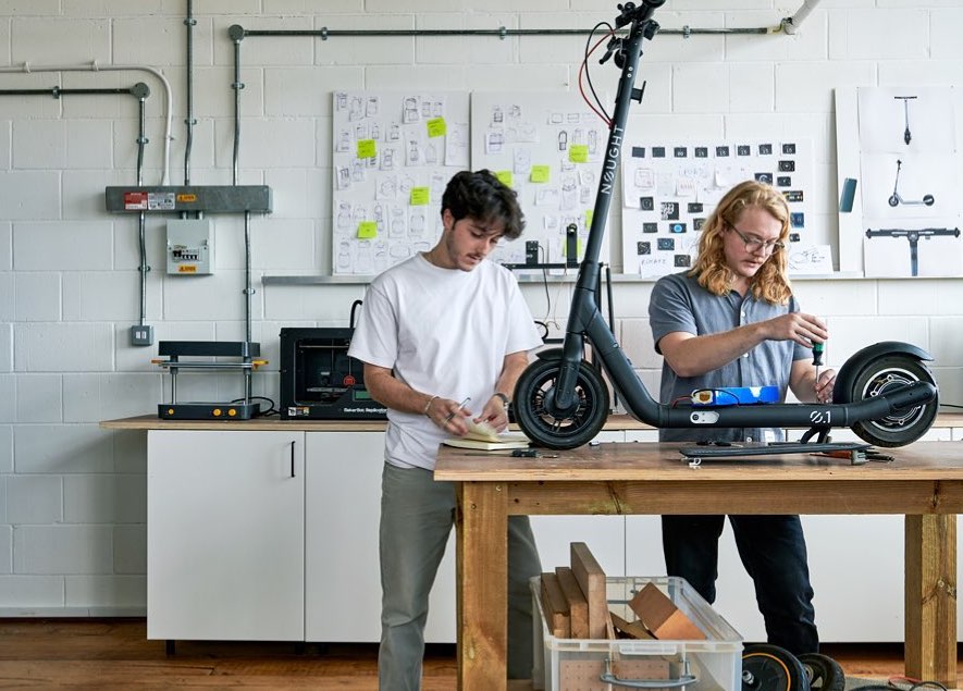 Behind electric scooter design: bringing the Nought.One to life